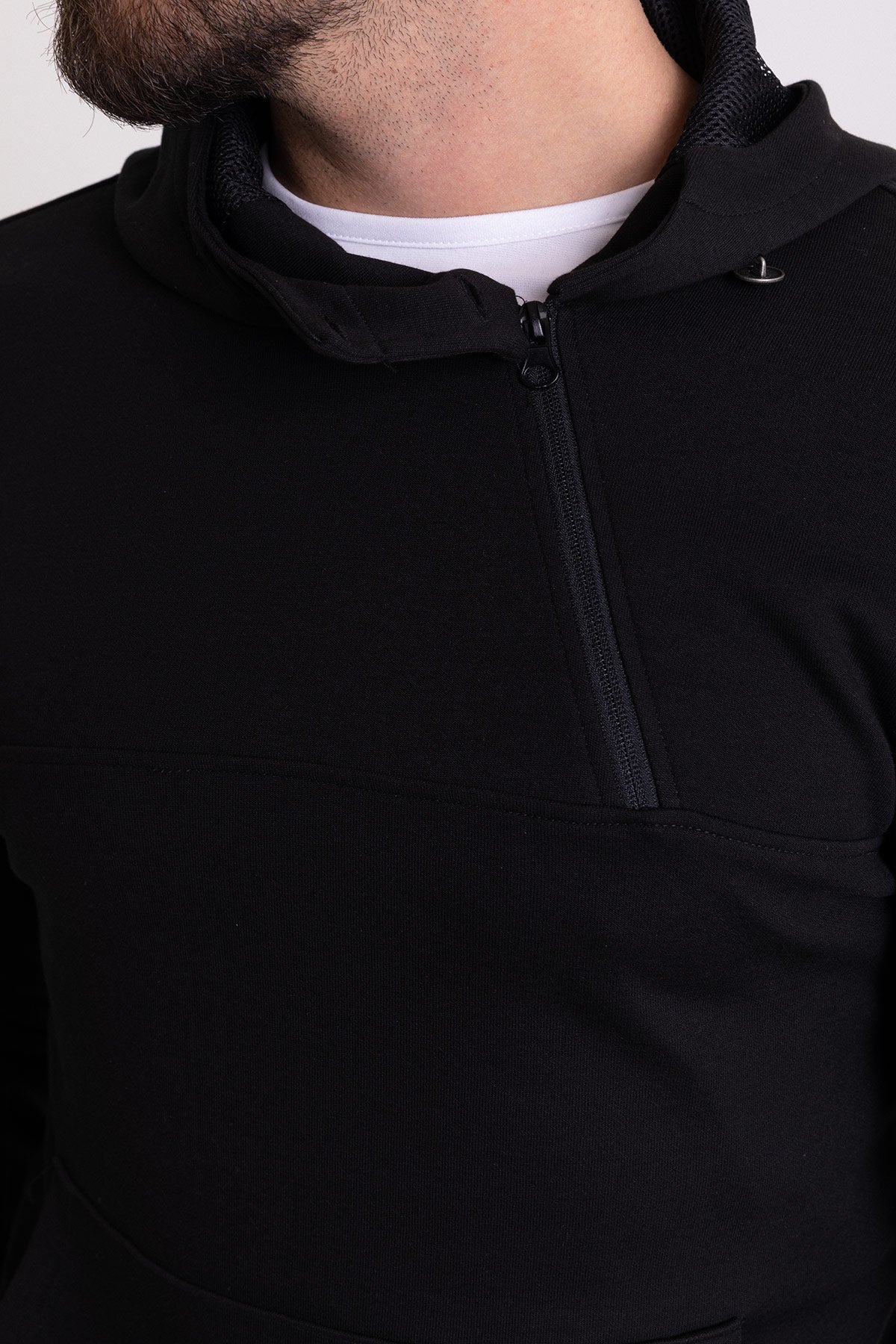 MCR MEN'S HOODED SWEATSHIRT- BLACK – ESCO CLOTHIERS