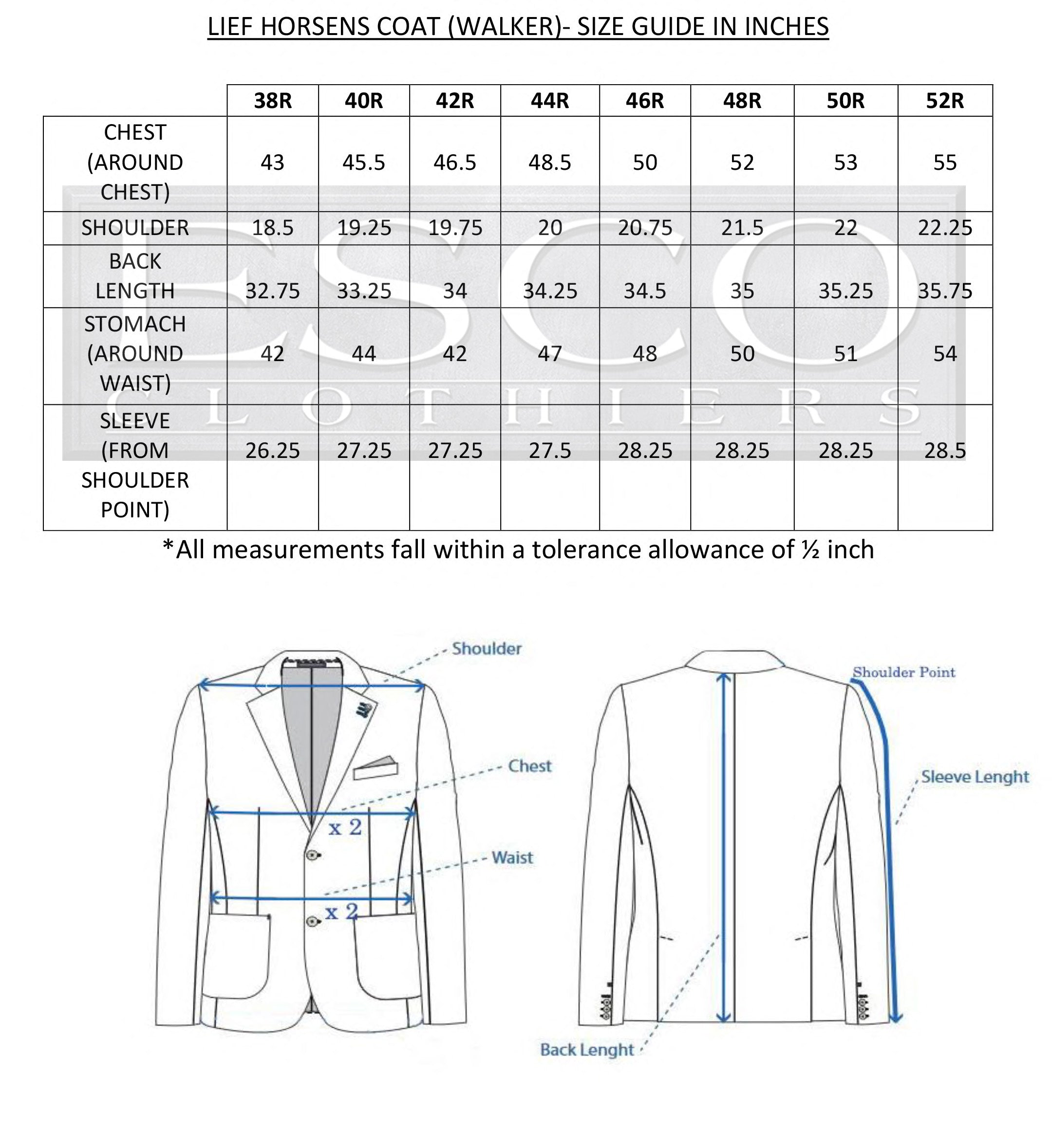 LIEF HORSENS WINTER COAT – ESCO CLOTHIERS