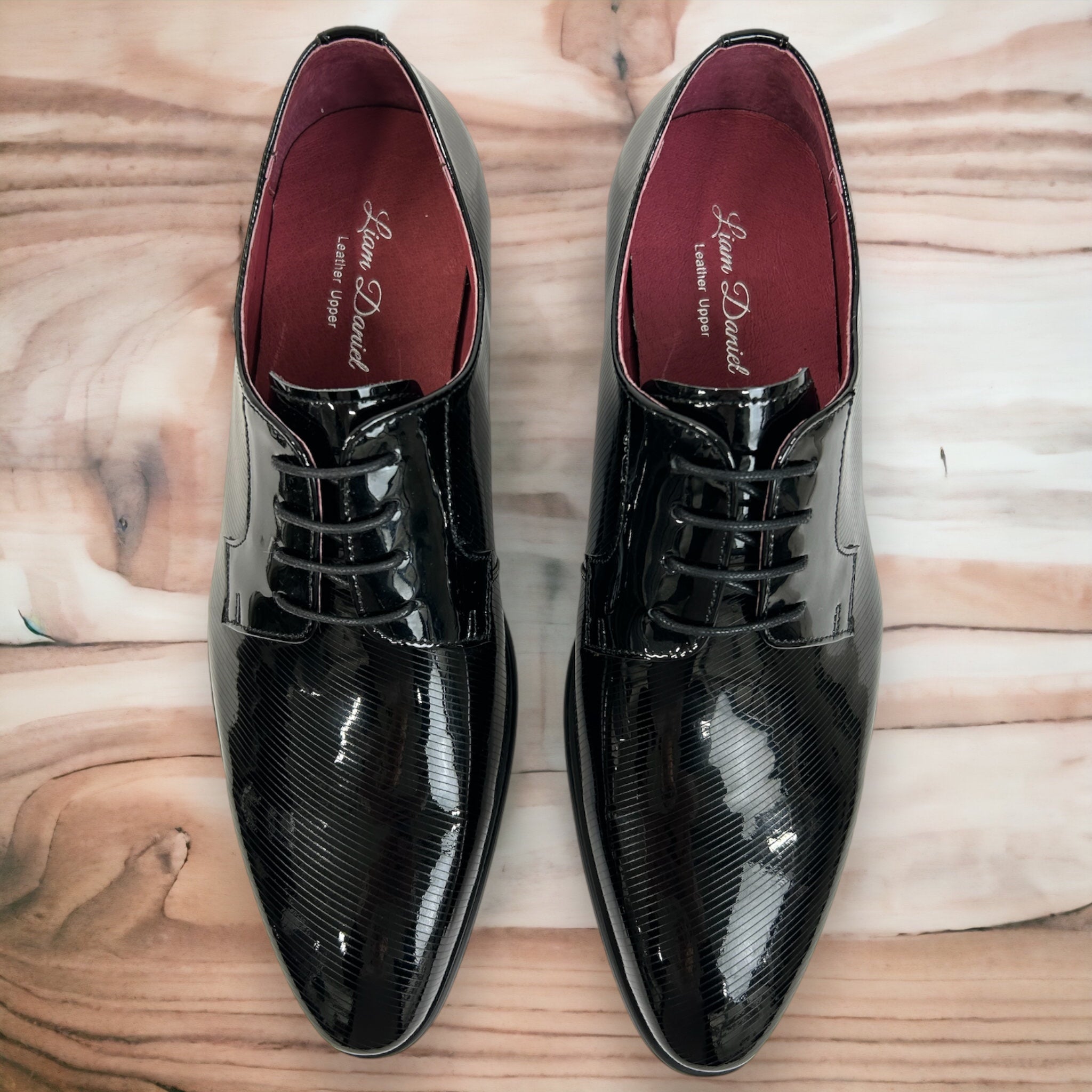 LIAM DANIEL DRESS SHOES- TREVOR BLACK – ESCO CLOTHIERS